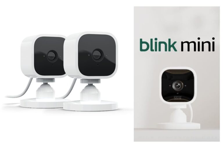 El paquete de 2 cámaras de seguridad inteligentes Blink Mini alcanza su ...