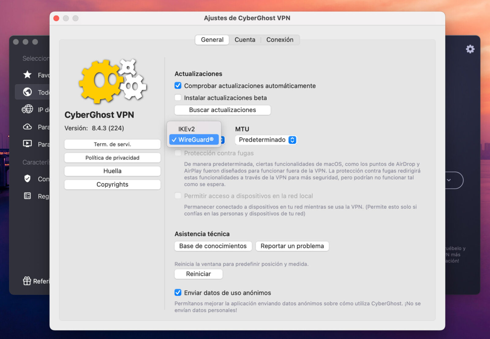 CyberGhost VPN: Opiniones y Reseña Real 2026